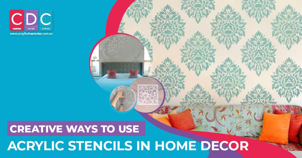 6 Creative Ways to Use Acrylic Stencils in Home Decor